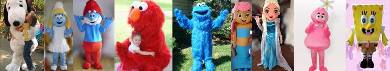 Kid's Birthday Party Character Mascot Costume Rental!